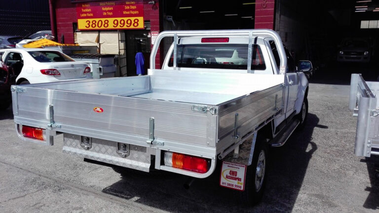 Aluminium Ute Trays | Custom Aluminium Ute Trays Brisbane - 4WD ...